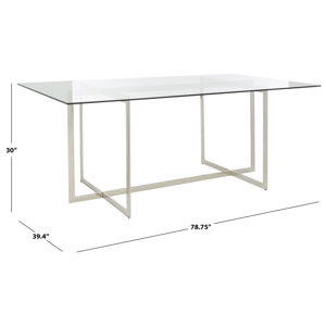 SafaviehCouture Turner Dining Table & Reviews | Wayfair
